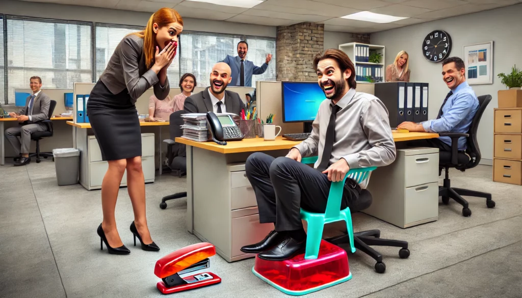 The Office Prank War: A Tale of Hilarious Hijinks - The Cheezee